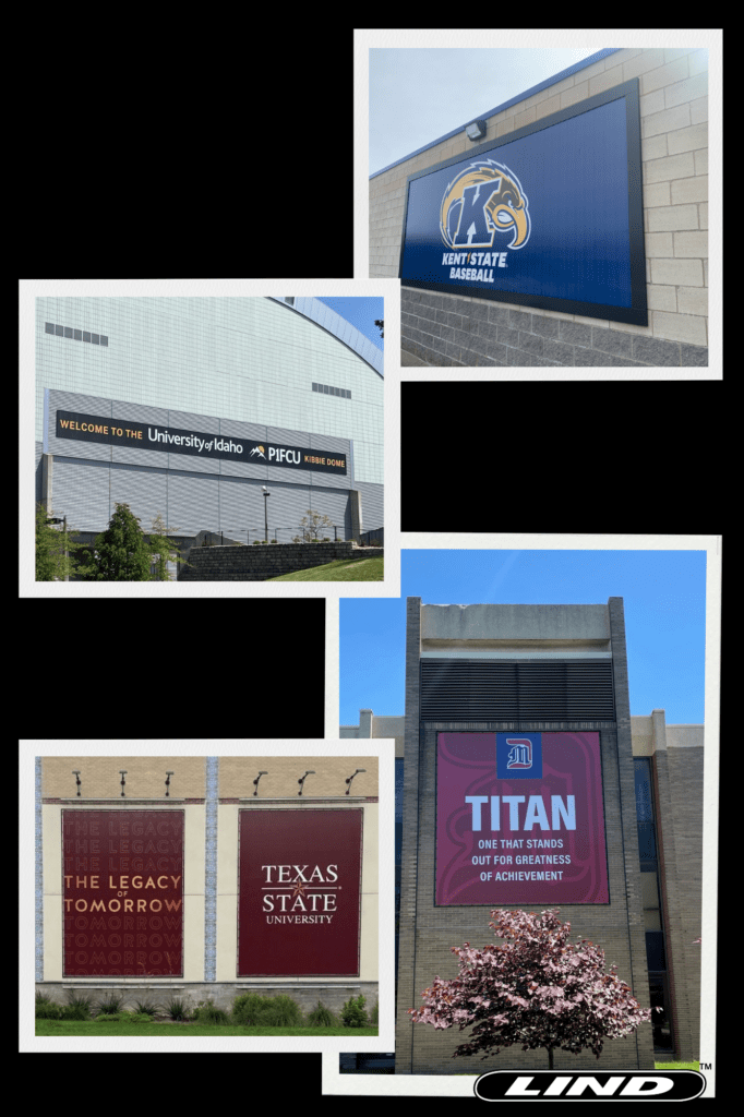 Lind SignSpring Boosts University Branding | Lind SignSpring