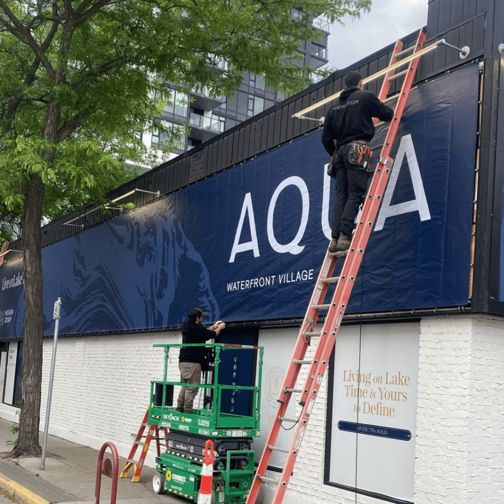 FASTSIGNS Kelowna Loves BannerFrame Classic and Lind SignSpring ...