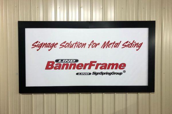 Signage Solution for Metal Siding? | Lind SignSpring