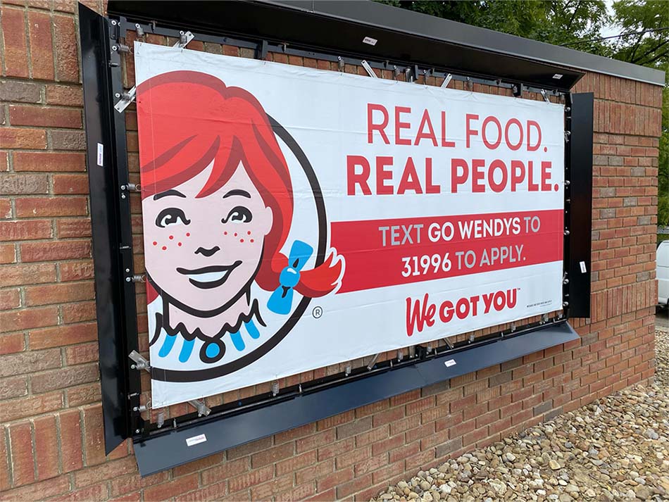 Banner Frame is your Banner Installation Solution | Lind SignSpring