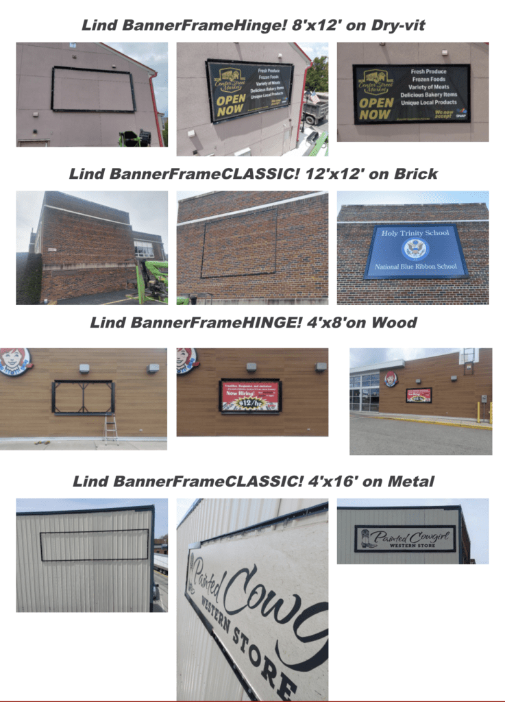 Wallscapes of the Week: Lind BannerFrame | Lind SignSpring